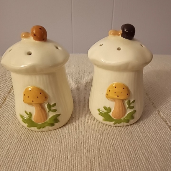 Sears | Kitchen | Vintage Mushroom Salt And Pepper Shakers | Poshmark